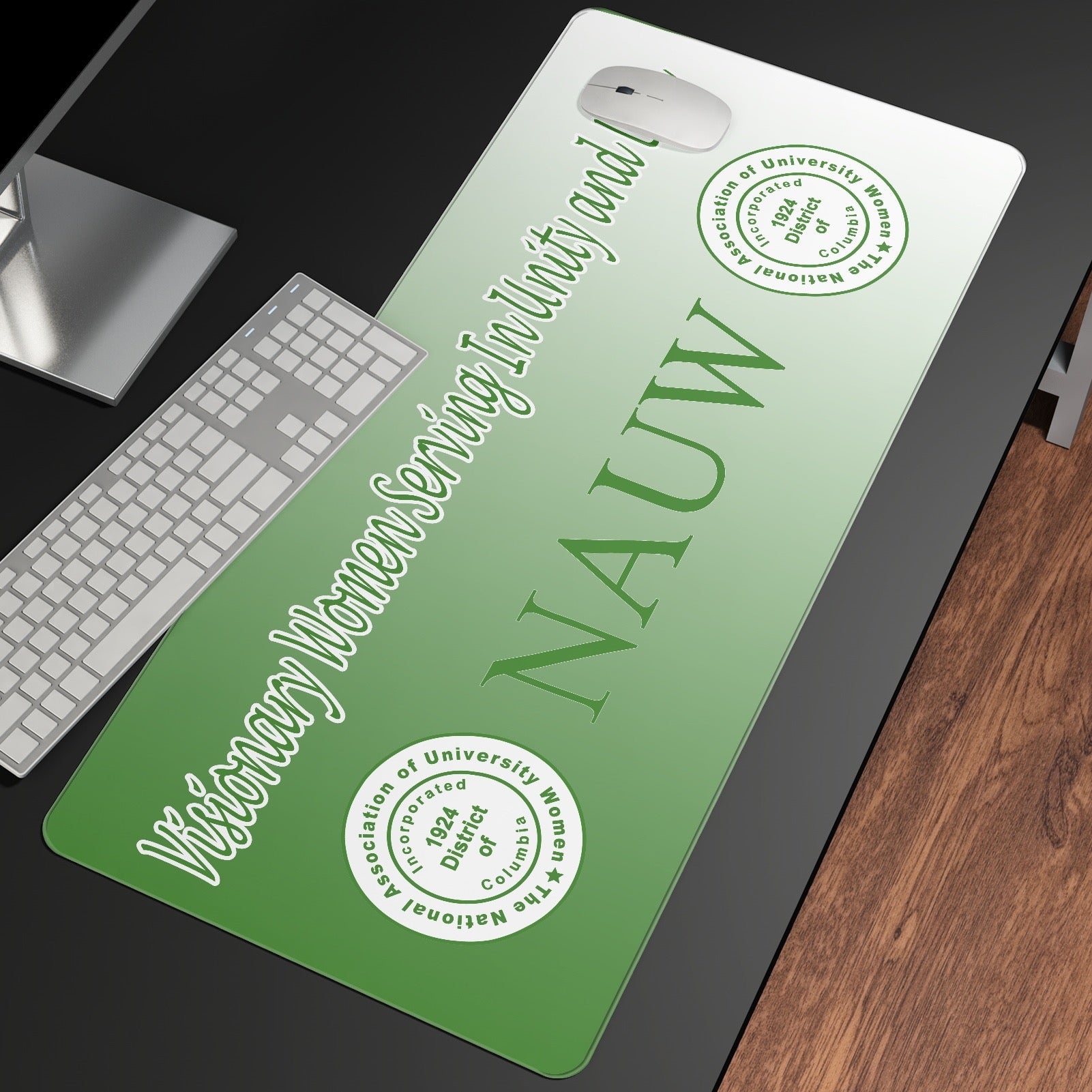 NAUW OVERSIZED DESK PAD/mini banner add your branch name – Platinum Sea ...